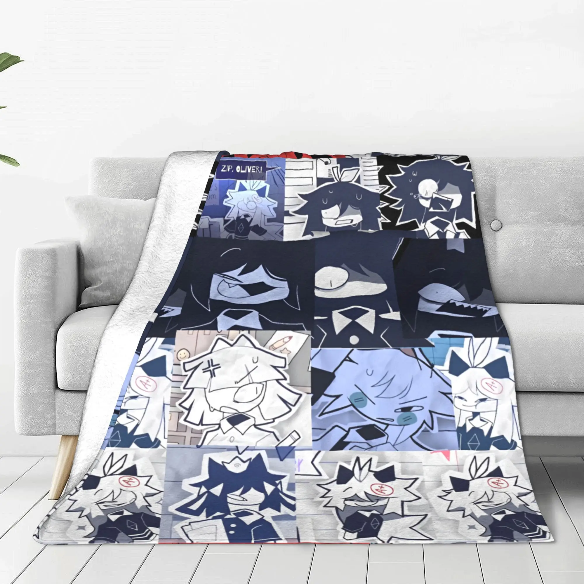 Claire-Oliver-Miss-Circle-Cartoon-Coral-Fleece-Plush-Throw-Blankets ...