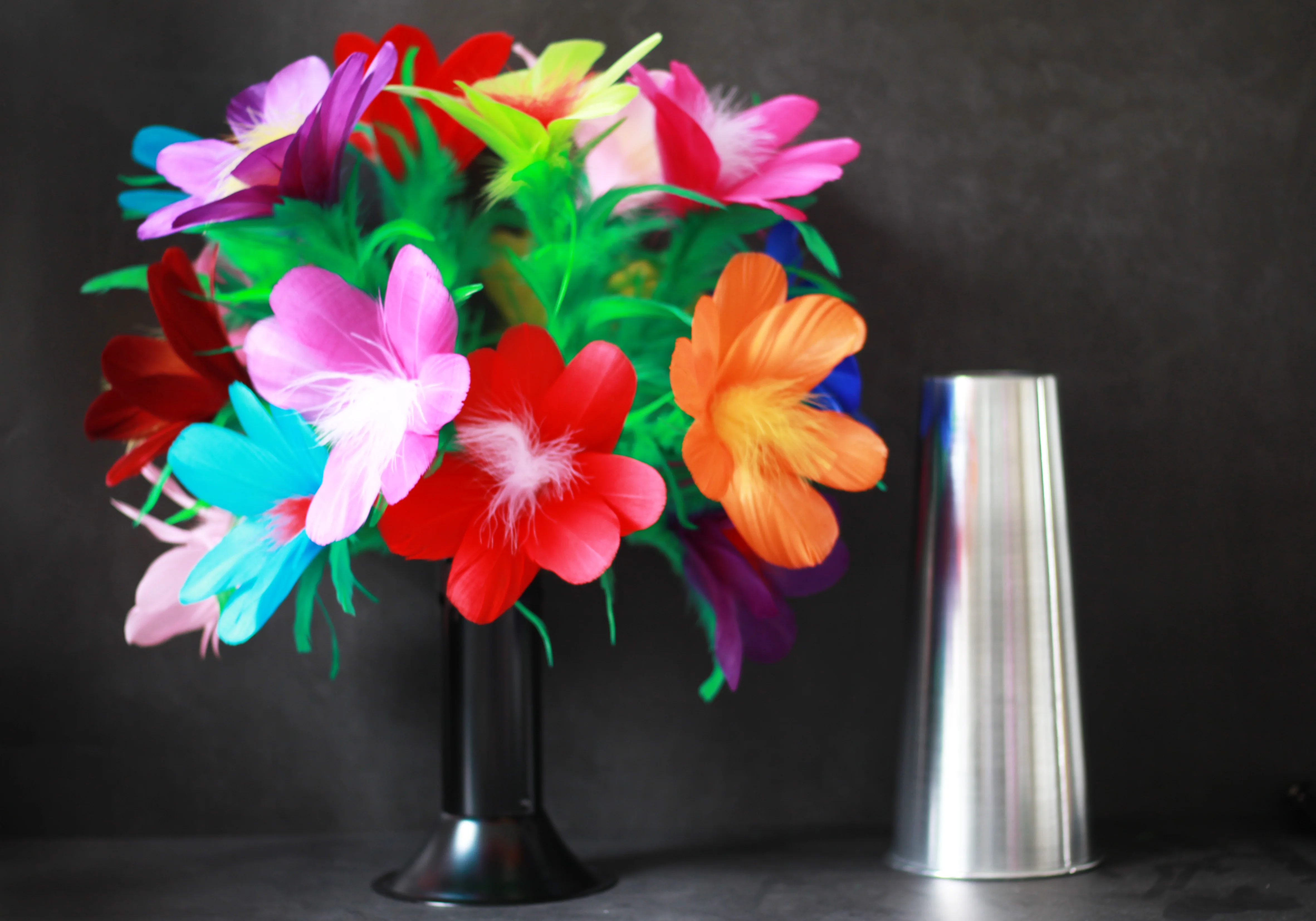 Flower-Botania-Magic-Tricks-Gimmick-Empty-Cylinder-Tube-Appearing ...