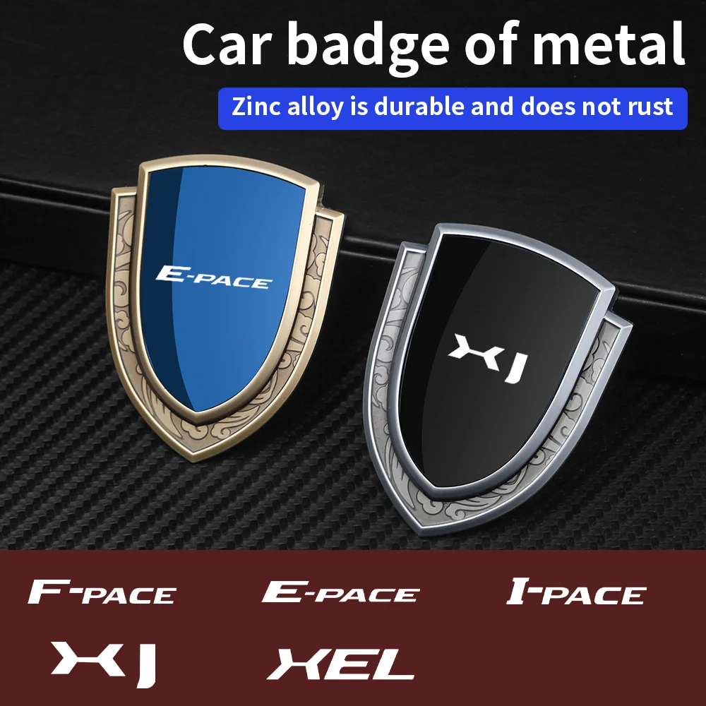 Car-Motorcycle-Alloy-Body-3D-Metal-Sticker-Trunk-Decal-Golden-Silver ...