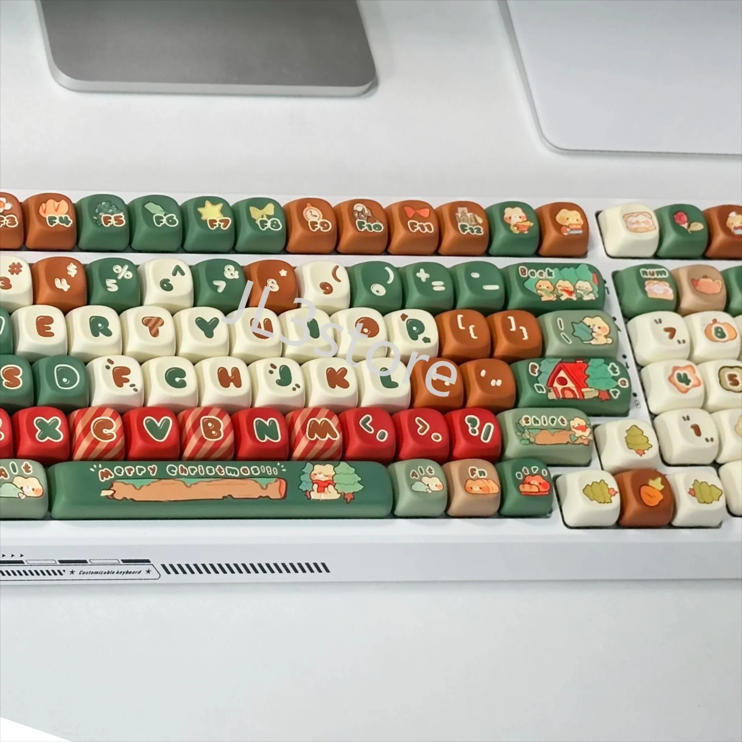 Christmas-Ginger-Candy-Keycaps-Moa-Keycaps-Customized-Mechanical ...