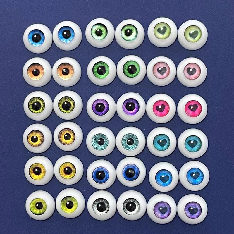 New-Color-2-Pairs-12mm-14mm-Doll-Eyes-Eyeball-DIY-Toy-Eye-Plush-Animal ...