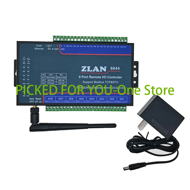 For-Zlan6844-Rs485-Wifi-Ethernet-Rj45-8-Channel-Di-Ai-Do-Rs485-Modbus-I ...