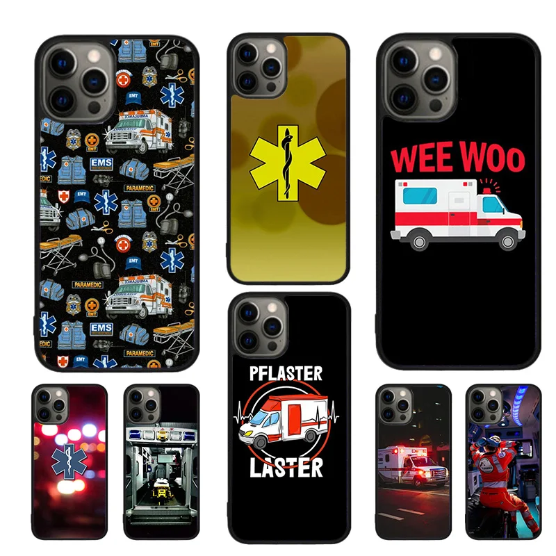 Paramedic-Ambulance-Celular-Mobile-Smartphone-Cases-For-iPhone-15-14-12 ...