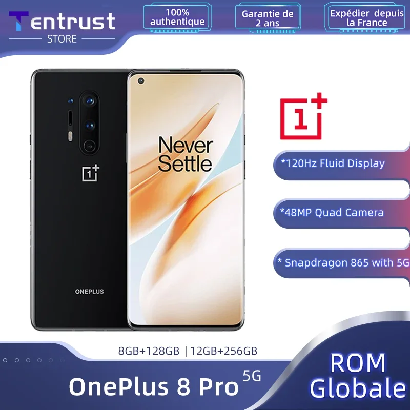 Global Version OnePlus 8 Pro 5G 8GB 128GB Snapdragon 865 6.78'' 120Hz ...