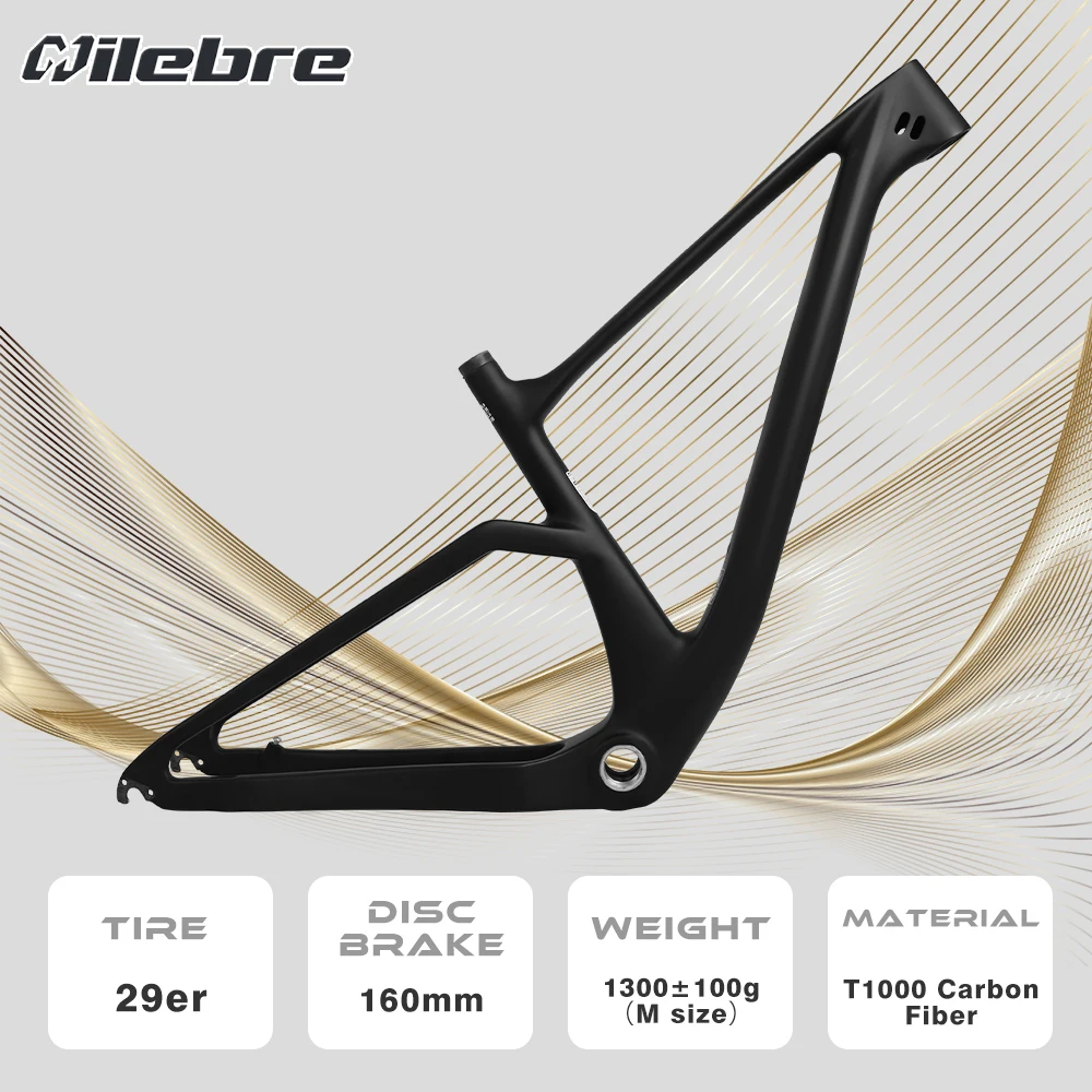 Carbon-MTB-Bike-Frame-29-Thru-Axle-Mountain-Bicycle-Frame-Boost-148mm ...