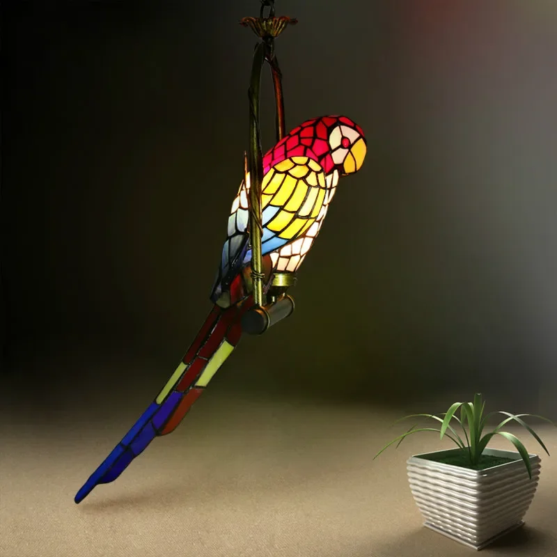 Stained Glass Parrot Light: The Perfect Blend of Art, Function, and ...