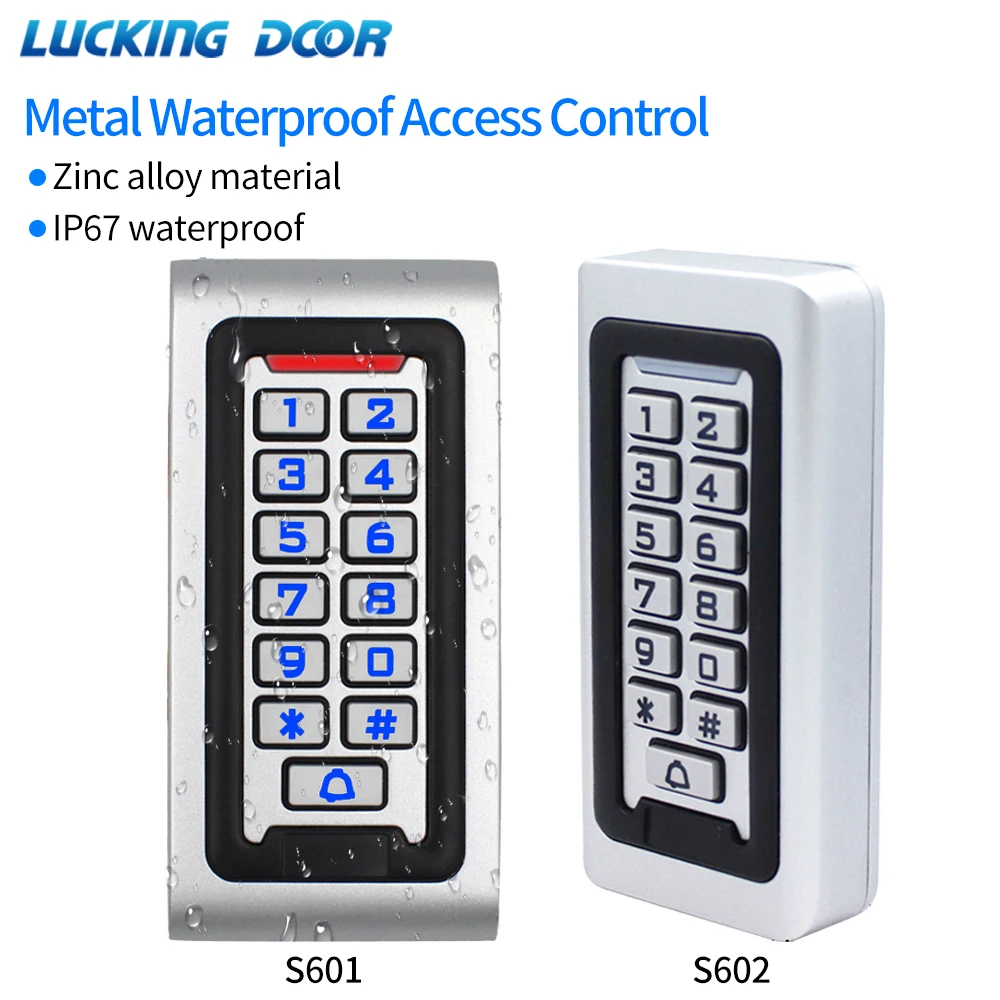 Metal-Standalone-Access-Controller-Wiegand-Output-RFID-Card-Reader-IP67 ...