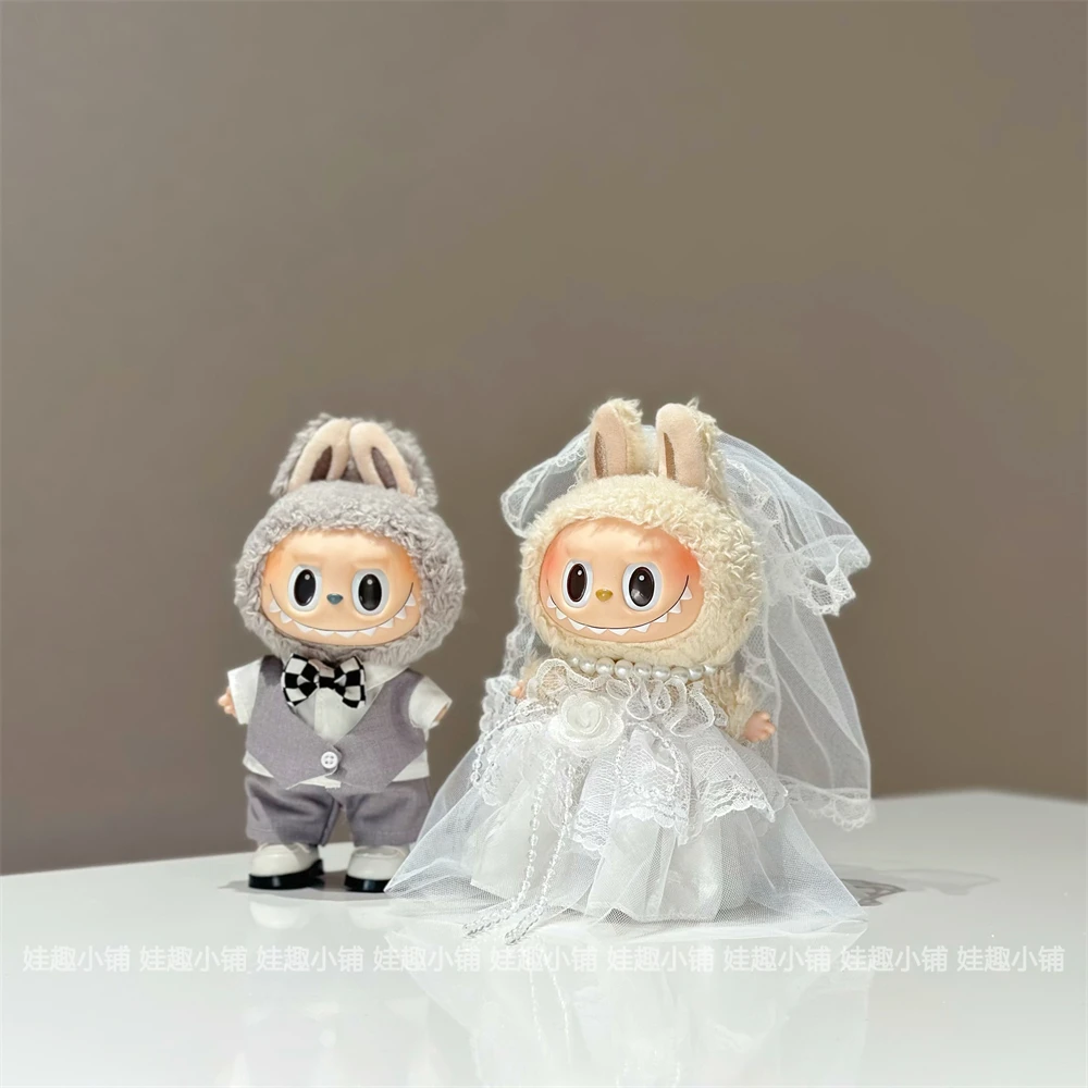 Labubu Bridal Outfit: The Perfect 17cm Doll Wedding Ensemble for ...