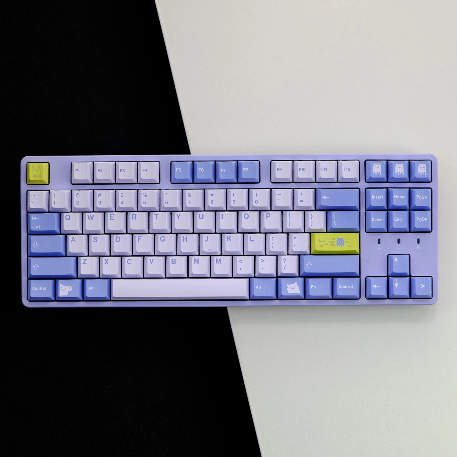 141 Keys GMK Purple ish Keycaps purple Cherry Profile PBT Dye Subbed Mechanical Keyboard Keycap ...