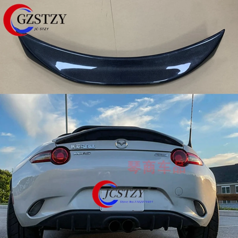 For-Mazda-MX5-Miata-ND-RF-LMS-Style-FRP-Fiber-Glass-Unpainted-Duckbill ...
