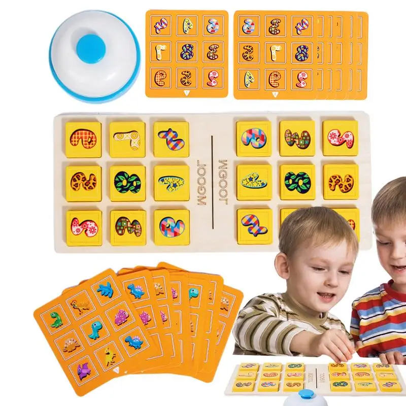 Matching-Talent-Puzzle-Game-Board-Games-With-Bell-Smooth-And-Durable ...
