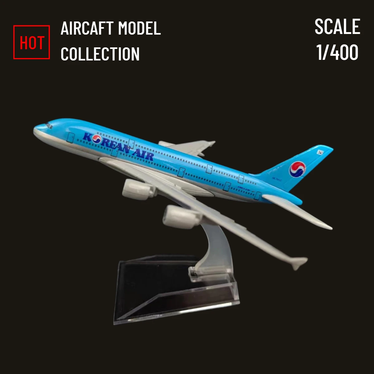 Scale-1-400-Metal-Plane-Model-KOREAN-AIR-Flight-Replica-Airplane ...