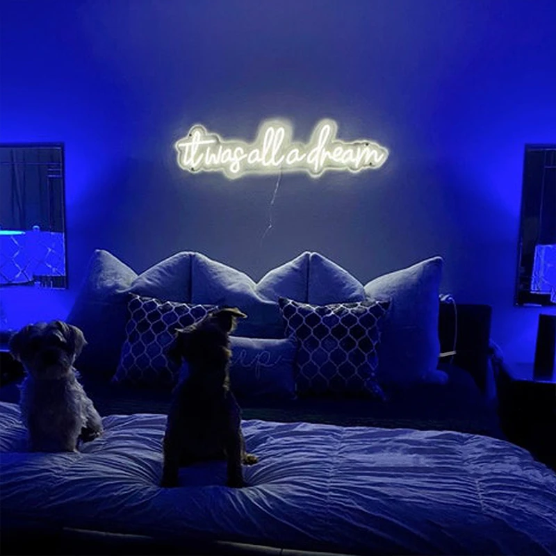Interior Neon Lights Room