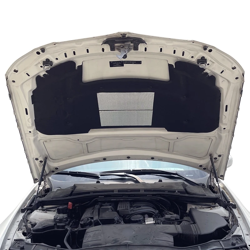For-BMW-3-Series-E90-2005-2012-Engine-Cover-Sound-Insulation-Cotton ...