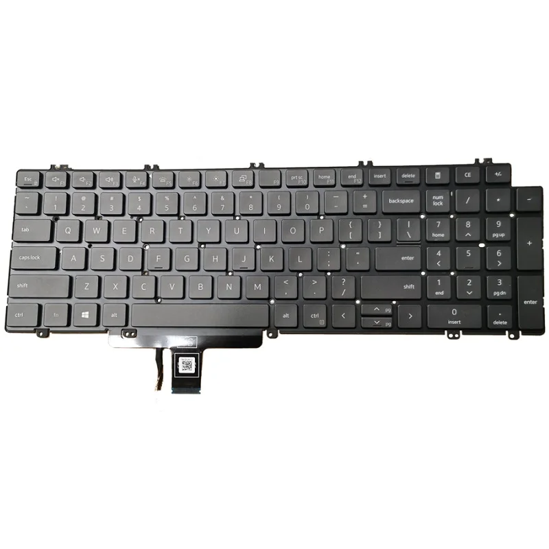 Original US Backlit For Dell Latitude 5520 5521 Precision, 56% OFF