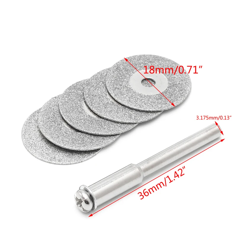 5pcs-16-18-20-25-30-35-40-50mm-Diamonte-Cutting-Discs-Drill-Bit-Shank ...