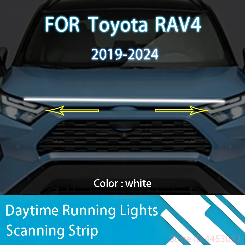 FOR Toyota RAV4 2019-2024 New upgrade LED Daytime Running Light Scan ...