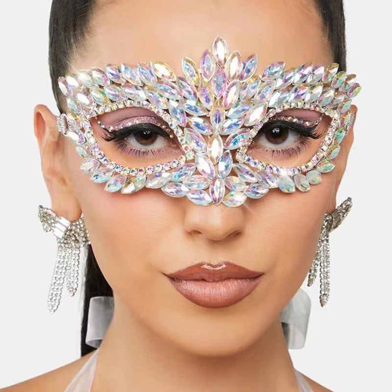 Fashionable Women's Exquisite Masks, Masquerade Party Jewelry, Luxury ...