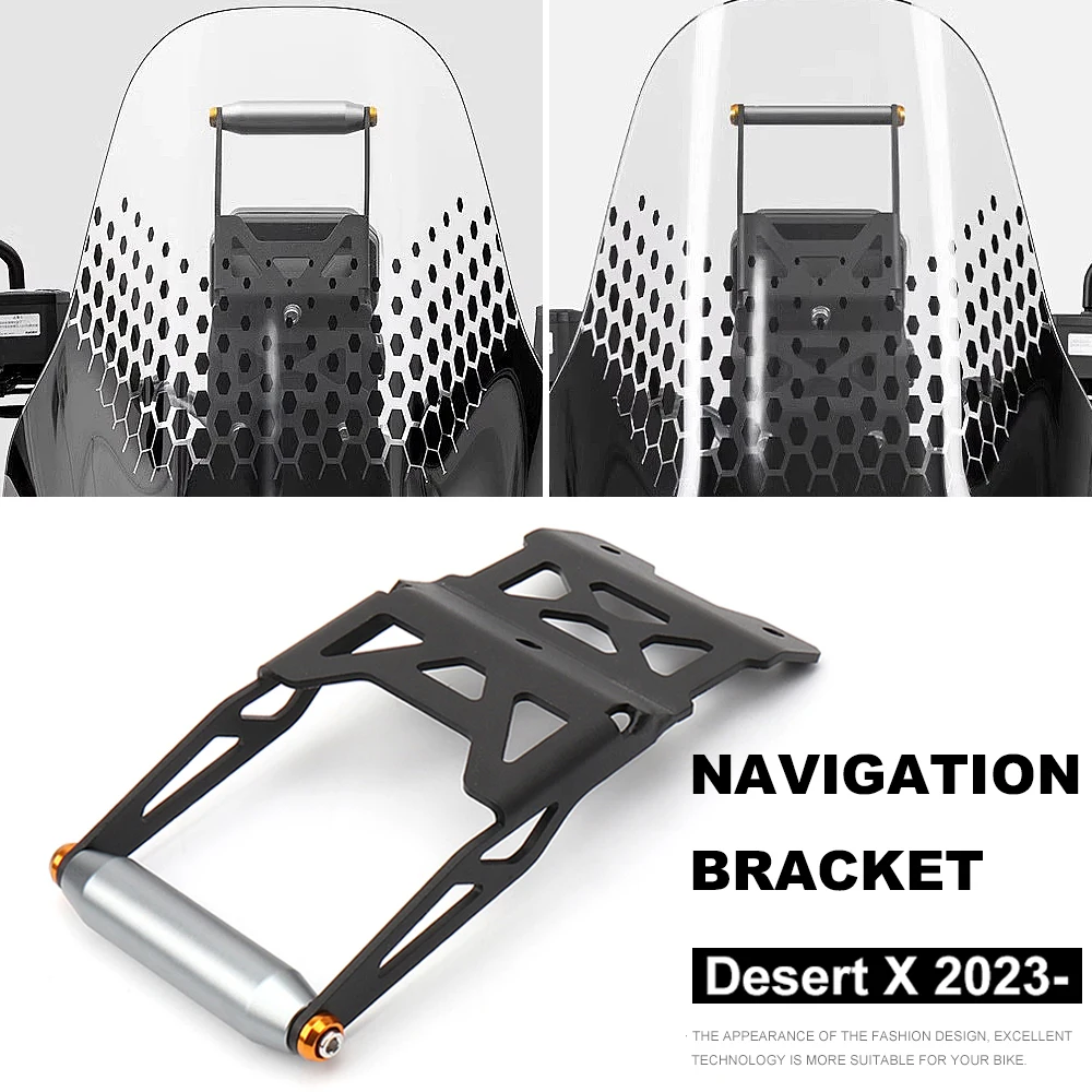 DESERT-X-Black-GPS-Navigation-Bracket-Mobile-Phone-USB-Charging-New ...