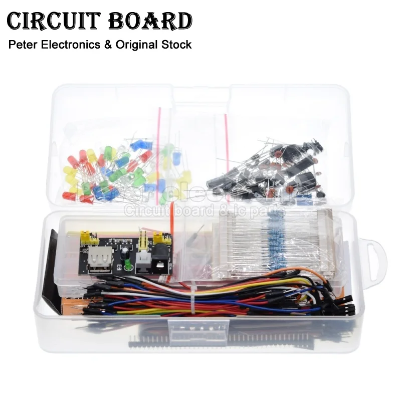 Componente-electr-nico-b-sico-de-arranque-para-Arduino-Kit-con-830 ...