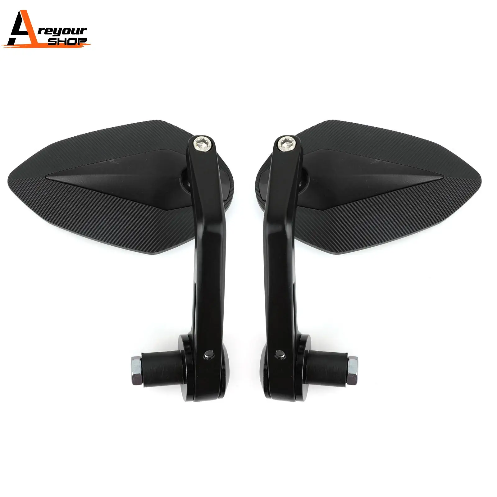 Areyourshop 22mm Universal Motorcycle Sportbike 7/8" Handle Bar End ...