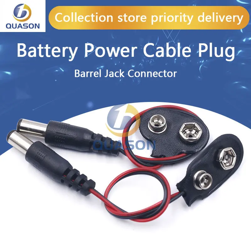 9V-DC-Battery-Power-Cable-Plug-Clip-Barrel-Jack-Connector-for-Arduino ...