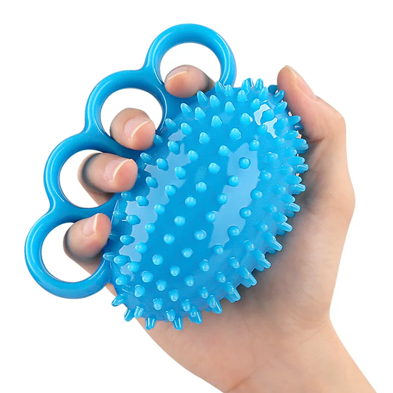 Four-Finger-Hedgehog-Ball-Grip-Strengthener-Hand-Grip-Training-Soft ...