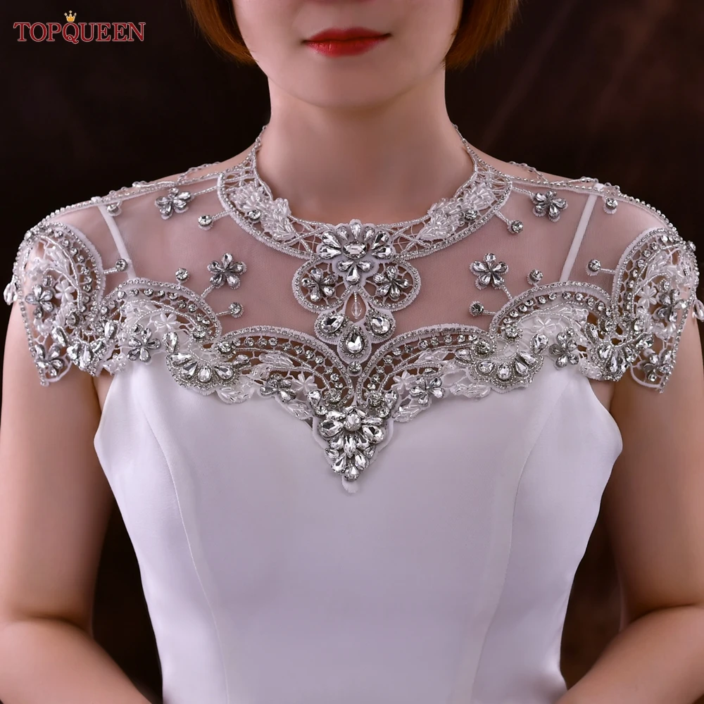 TOPQUEEN-SG31-Bridal-Boleros-Elegant-Woman-Party-Jacket-Shoulder-Cover ...