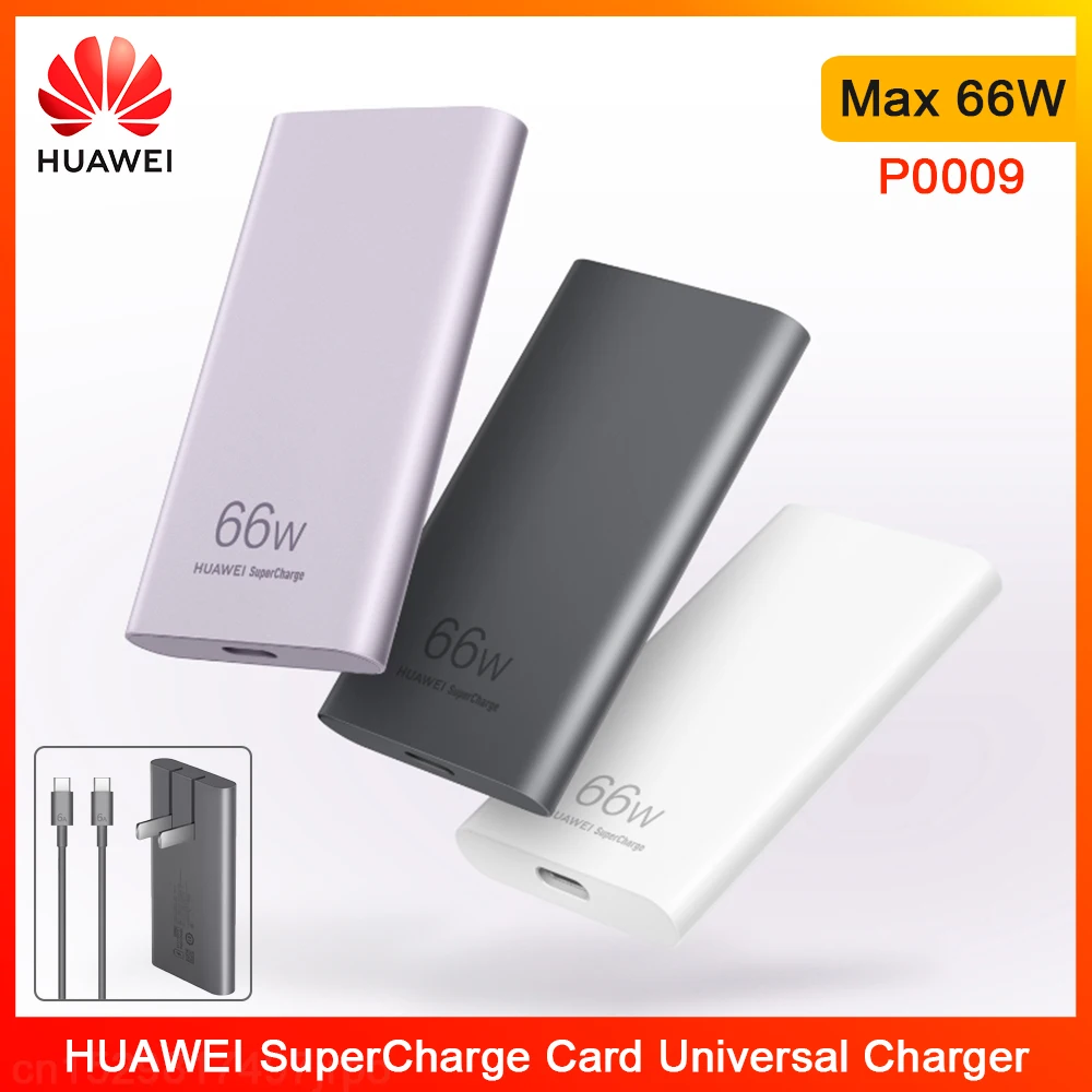 HUAWEI-Card-Universal-Charger-SuperCharge-Max-66W-Slim-Body-PD-Fast ...