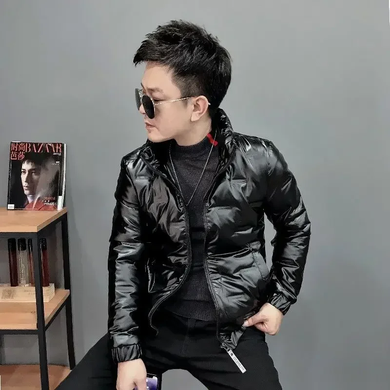 Parkas-Men-s-Down-Jacket-Short-Zipper-Padding-Male-Padded-Coats-New-In ...