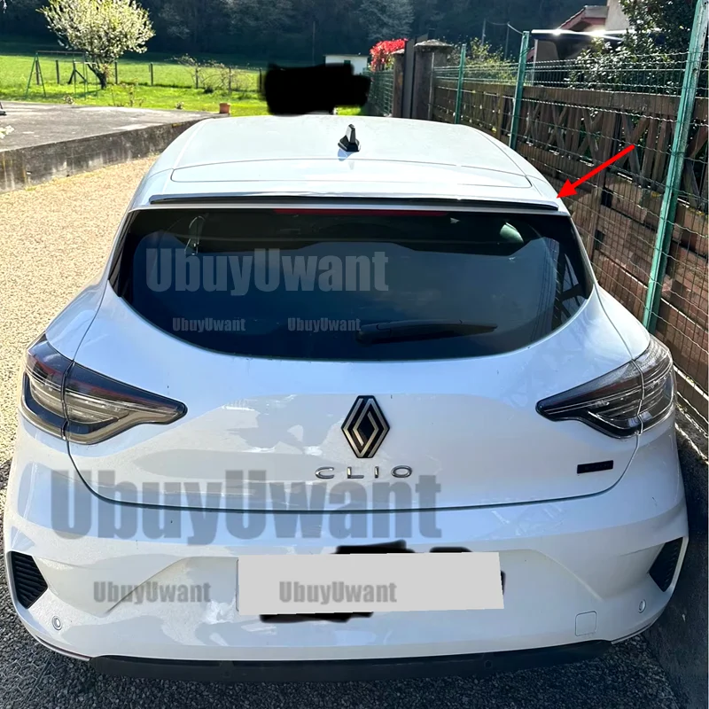 For Renault Clio MK5 Clio 5 2019 2020 2021 2022 2023 2024 Rear Roof Lip ...