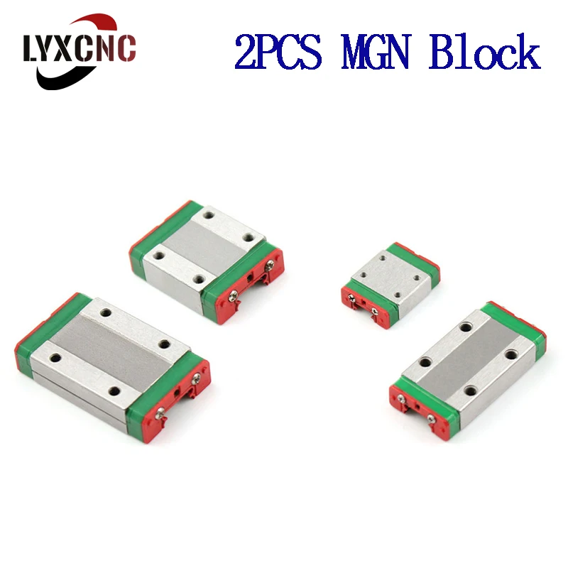 1/2pcs MGN7H MGN7C MGN9H MGN9C MGN12H MGN12C MGN15H MGN15C Carriage ...