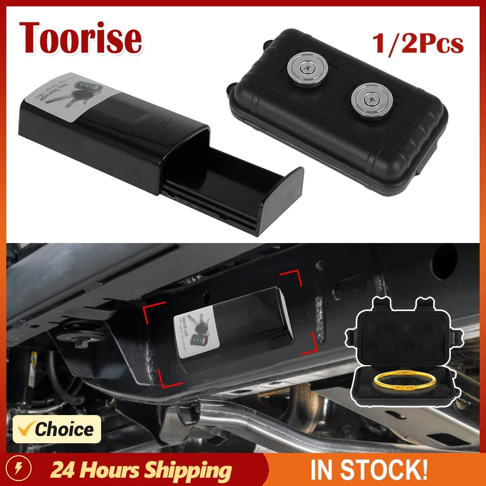 Magnetic-Key-Holder-Under-Car-Hide-Key-Box-with-Strong-Magnet ...