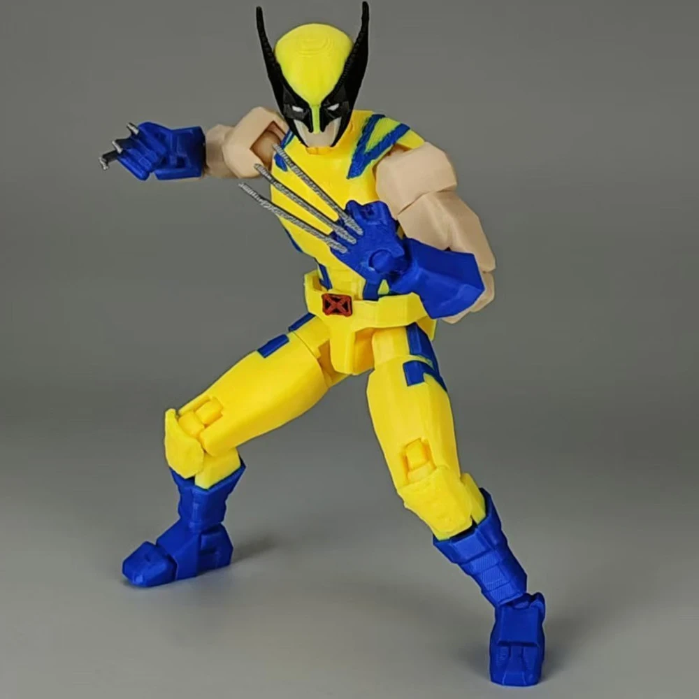 3D-Printed-Wolverine-Marvel-Legends-Superheros-Toys-Action-Figures ...
