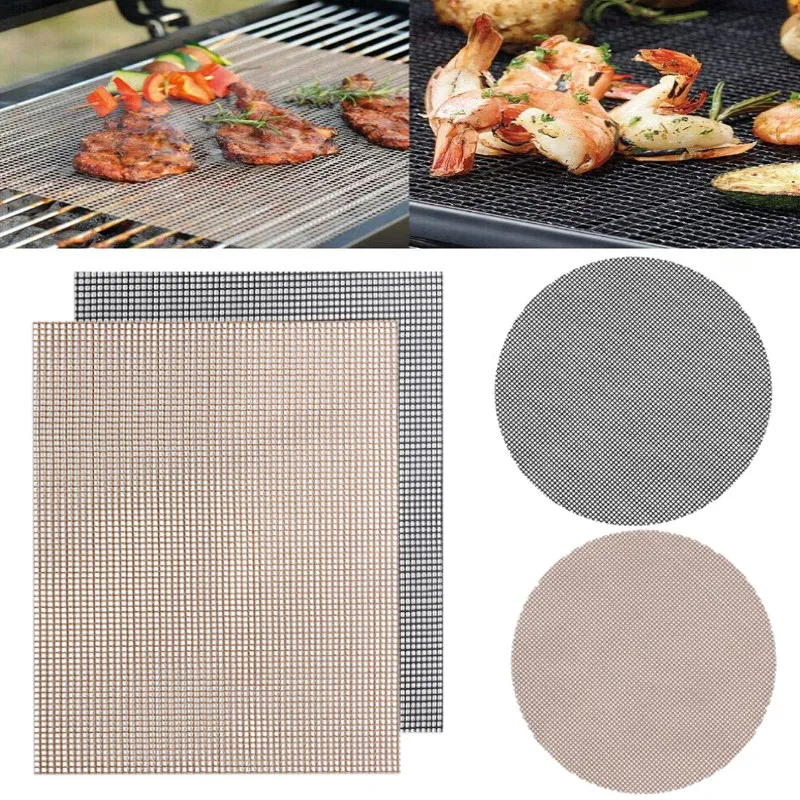 Non-Stick-High-Temperature-Resistant-BBQ-Grid-Pad-Churrasco-Mesh ...