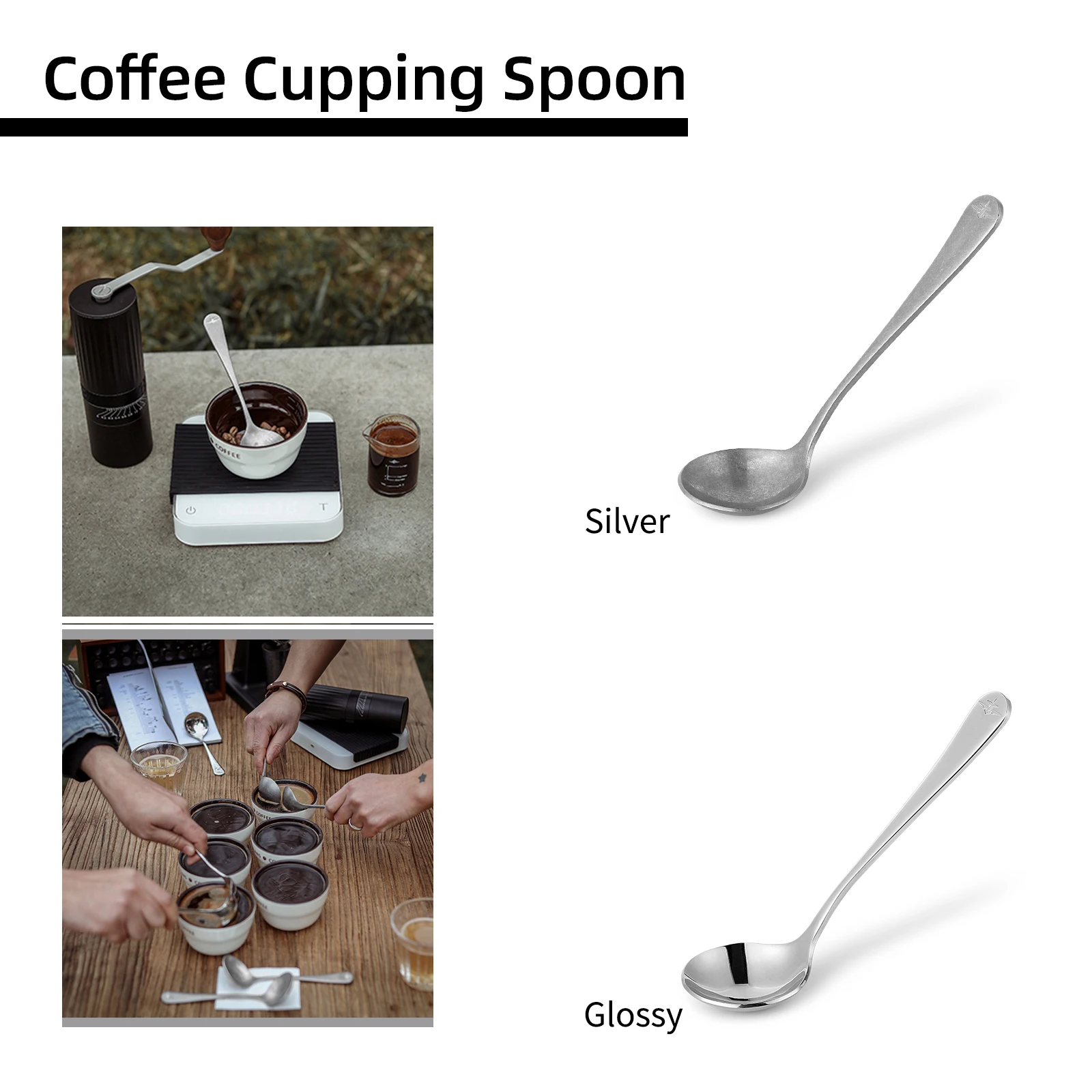 MHW-3BOMBER Long Handle Tea Spoon Coffee Stirrers Espresso Cocktail ...