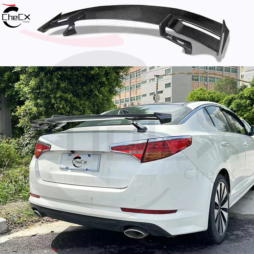For-2011-2016-Kia-K5-High-Quality-Fiberglass-Material-Rear-Spoiler ...