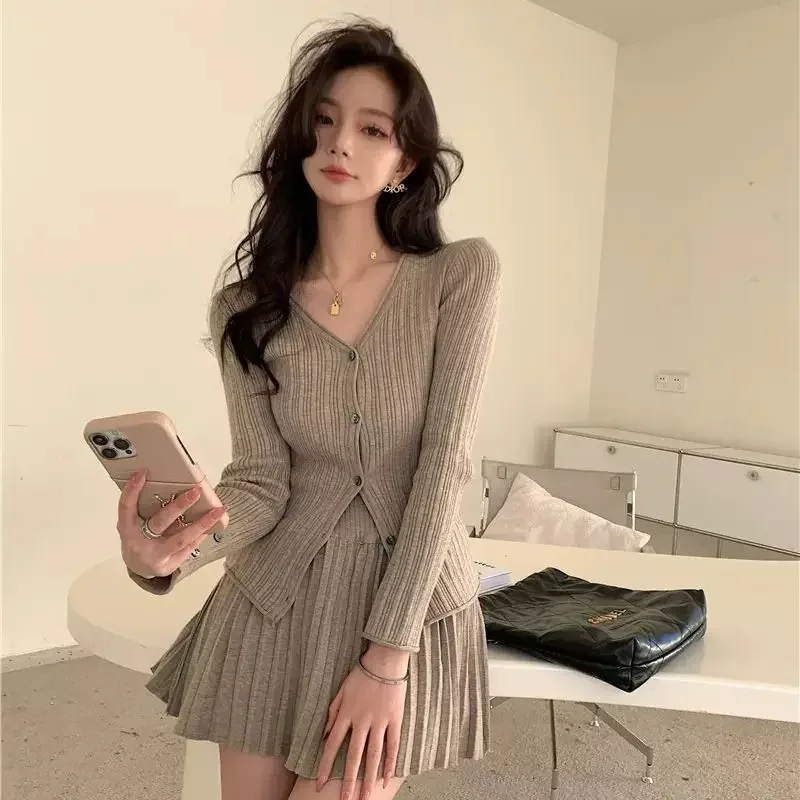 Elegant-Tweed-Style-Socialite-Style-Mini-Dress-Suit-For-Autumn-Preppy ...