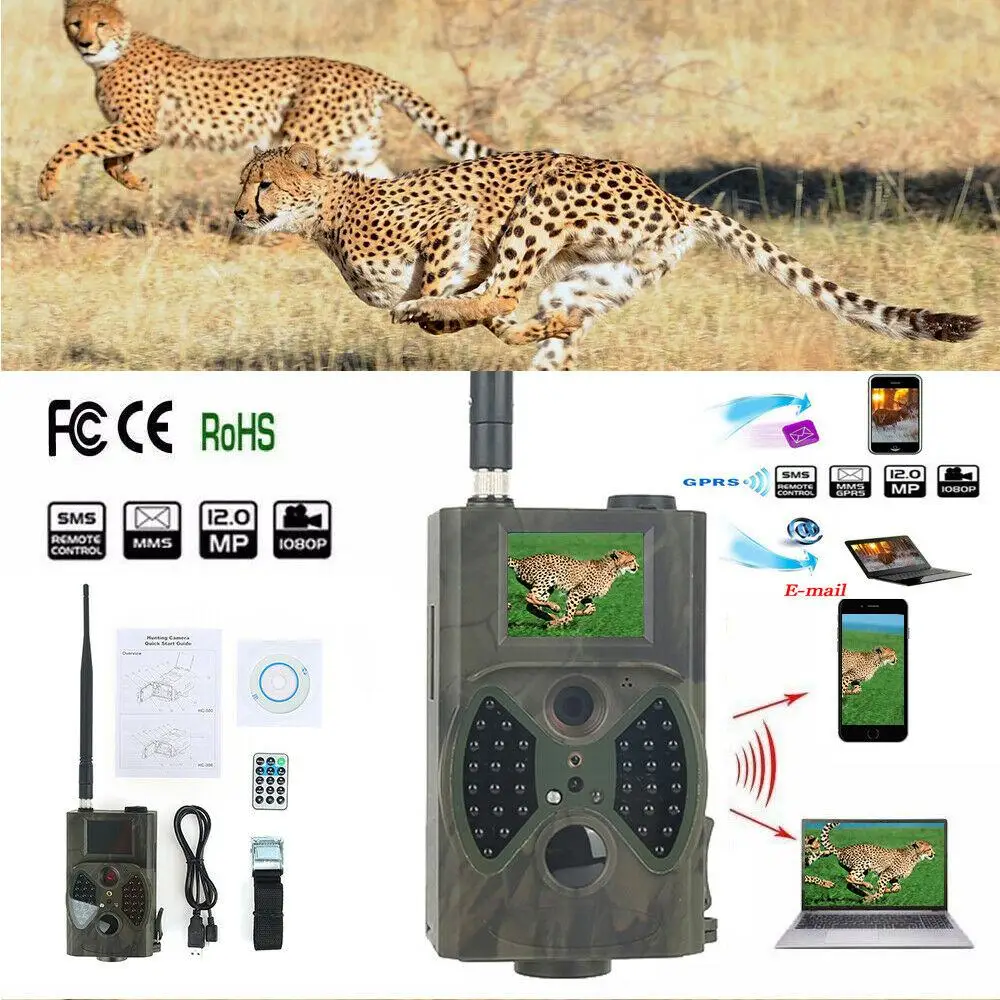 HC-330M-Trail-Hunting-Camera-1080P-16MP-Infrared-Cameras-Night-Vision ...