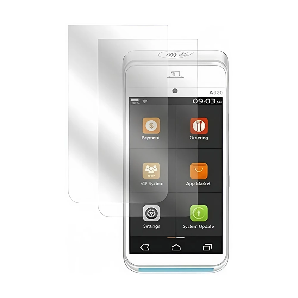 Soft silicone protective case Screen protector Tempered film for Pax ...