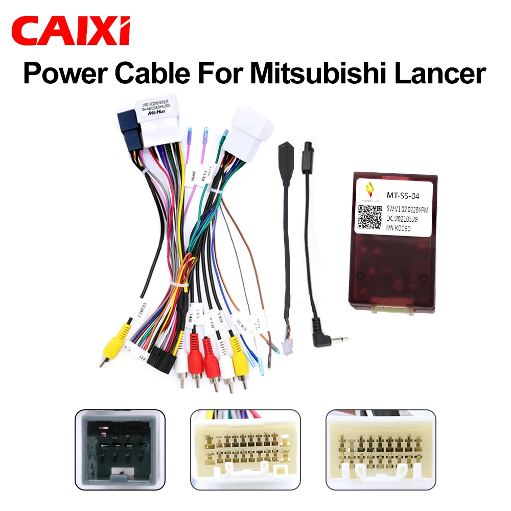 CAIXI-2-din-Android-Car-Radio-GPS-Cable-with-CAN-Bus-Box-Adapter-Power ...