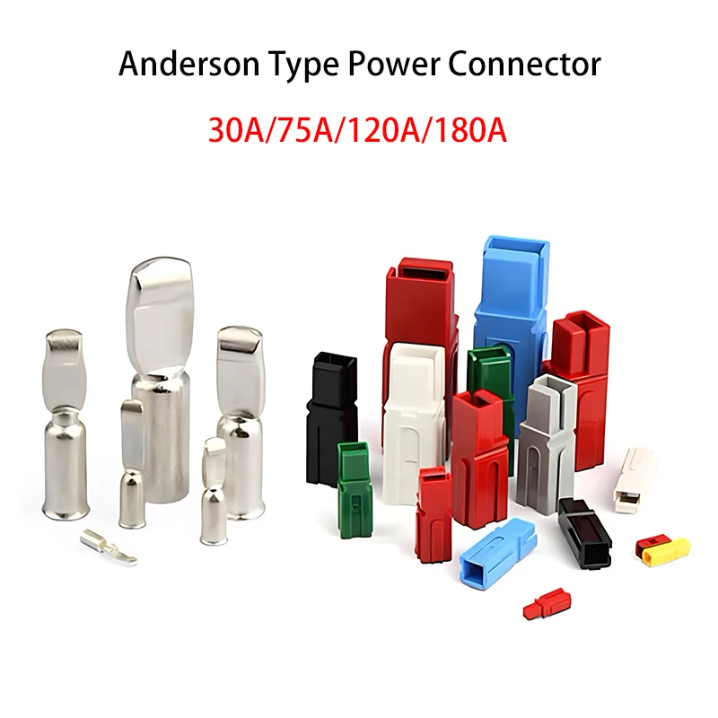 10-20-100-Pcs-Anderson-Type-30A-75A-120A-180A-Plug-Quick-Connect ...