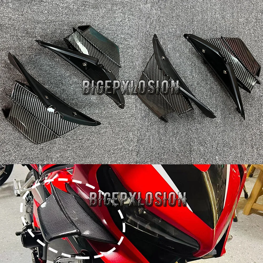 NEW-CBR650R-Motorcycle-Winglet-Aerodynamic-Wing-Kit-Spoiler-For-HONDA ...