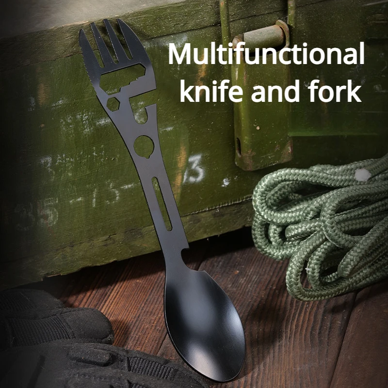 Multi-functional-whistle-knife-outdoor-camping-survival-fork-spoon ...