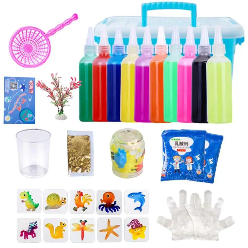 3D-Magic-Gels-Kit-Magic-Water-Elf-DIY-Kids-Craft-Set-DIY-Sea-Life ...