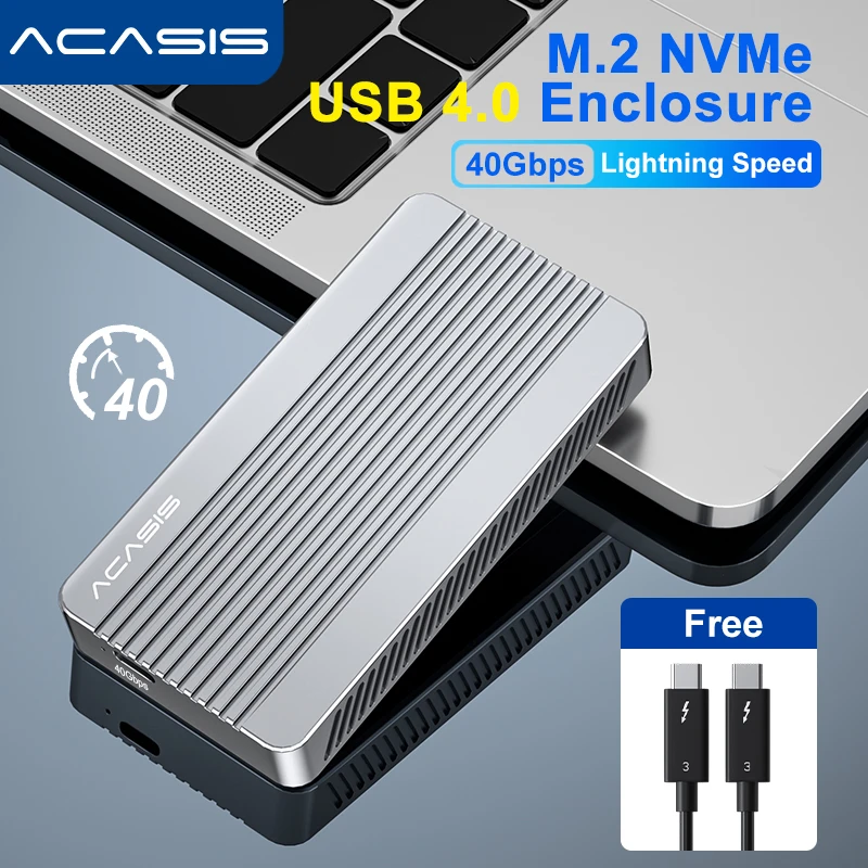 ACASIS 40Gbps External Hard Driver M.2 NVMe PCIe SSD Case Enclosure ...