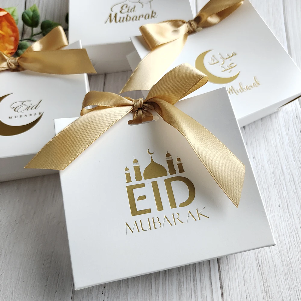 Boîtes Cadeaux Du Ramadan Eid Mubarak, Boîtes À Biscuits Et Bonbons ...