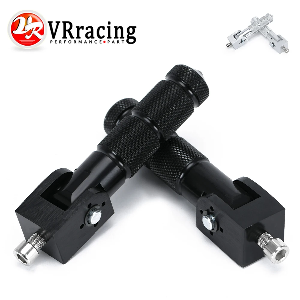 1Pair-M8-Universal-Motorcycle-Motor-Bike-Folding-Footrests-Footpegs ...