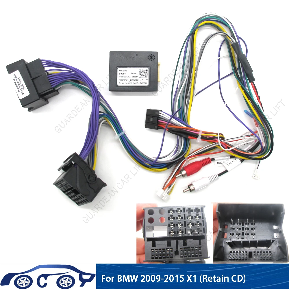 Harness Bmw Oem Radio Retain Amplifier