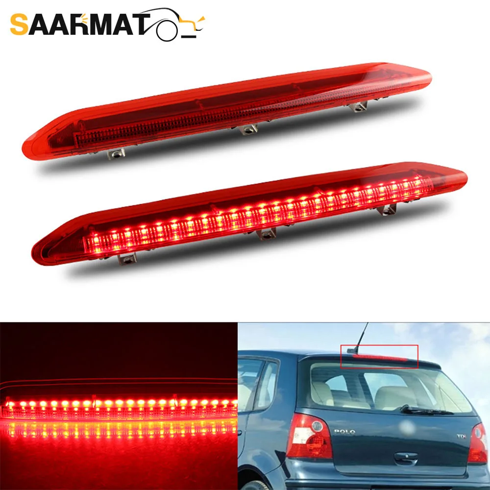 1Pcs-Smoked-Led-Third-Brake-Light-Projector-Rear-Red-Tail-Stop-Lamp-for ...